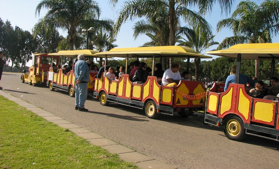 Park Mini Train - Park Menachem Begin - Ganey Yehosha
